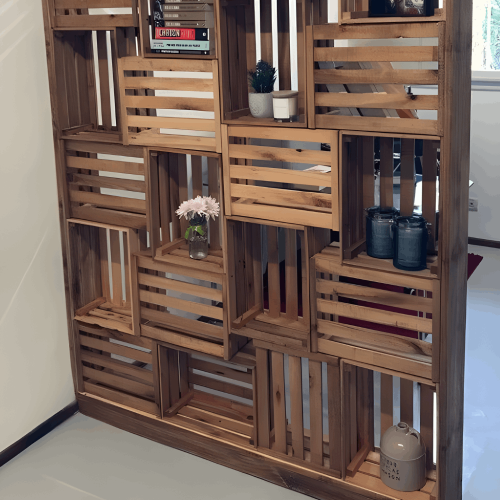 Versatile Pallet Wall with Side Mounting | Durable & Eco-Friendly ...