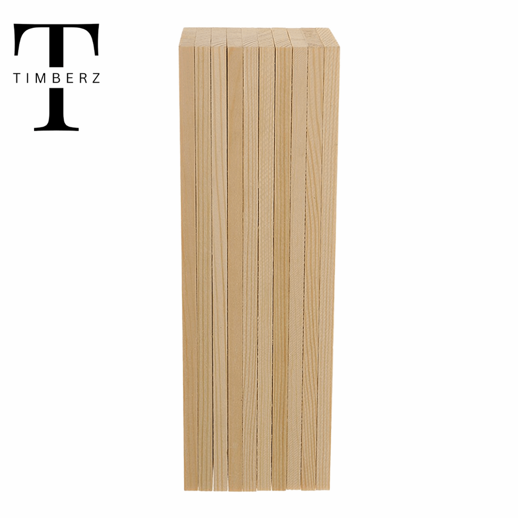 Pinewood Natural Wooden Planks | 10 Pieces Of Natural Pine Wood Rectan ...