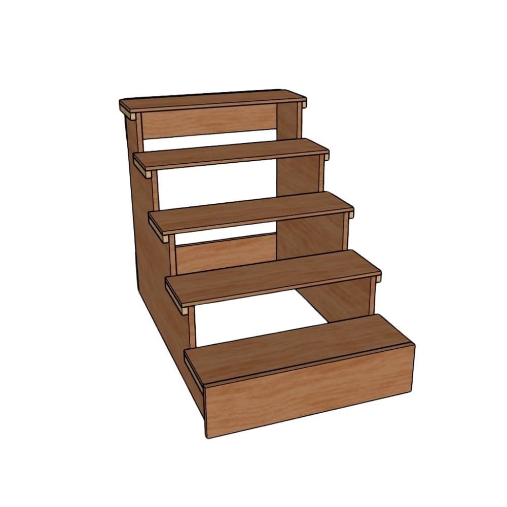 Timberz 5 Steps Wooden Navaratri Kolu Padi | Golu Stand for Bommala Ko ...