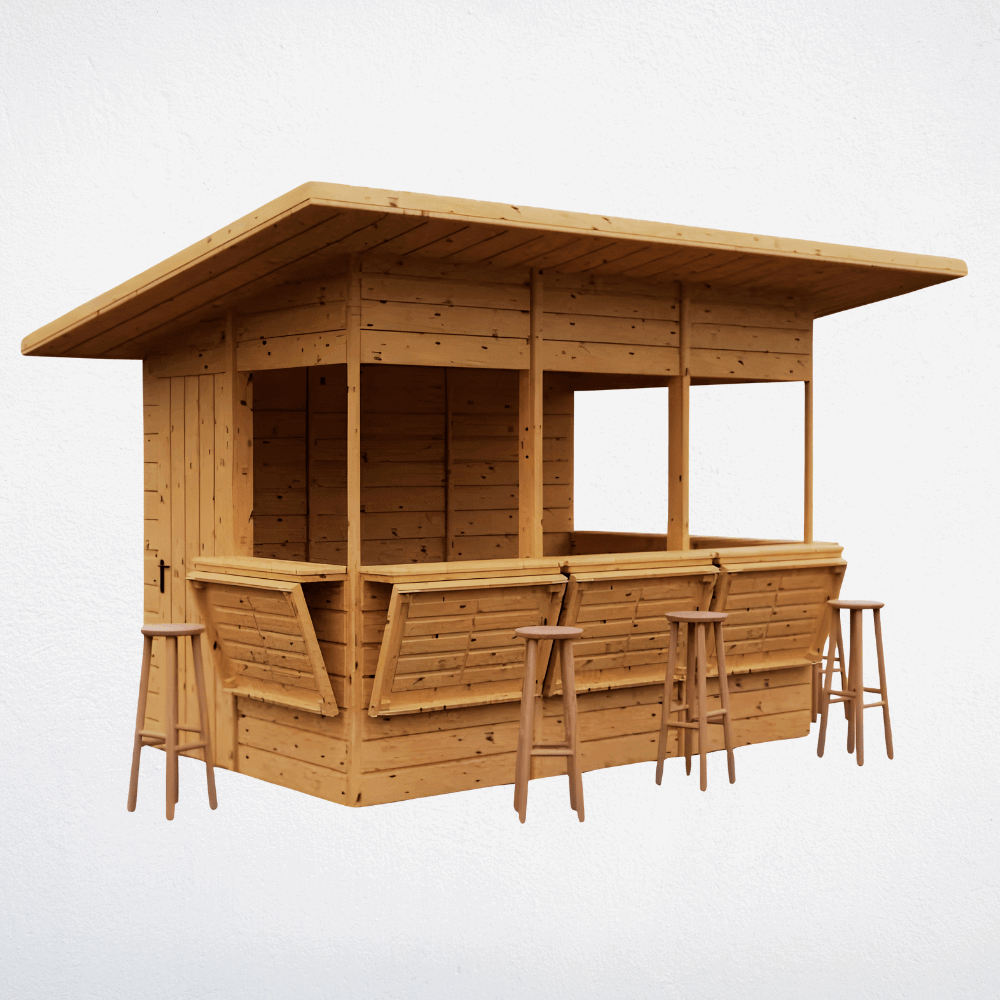 Versatile Pallet Kiosk | Customizable & Durable– PalleTrendz